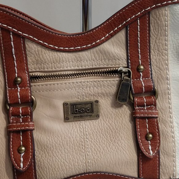 boc | Bags | Boc Born Concept 3 Tone Brown Crossbody Bag | Poshmark
